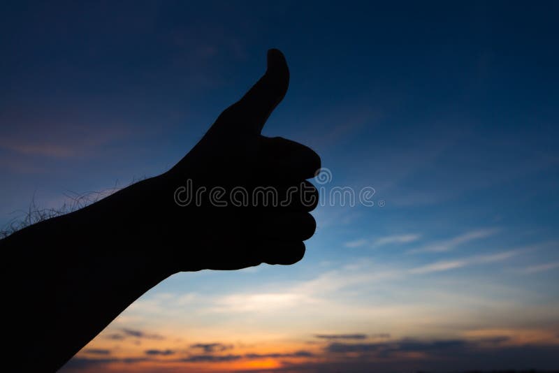 Como Silueta De La Mano De La Forma Imagen de archivo - Imagen de ...