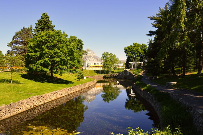 Como Zoo and Conservatory stock image. Image of class - 93974001