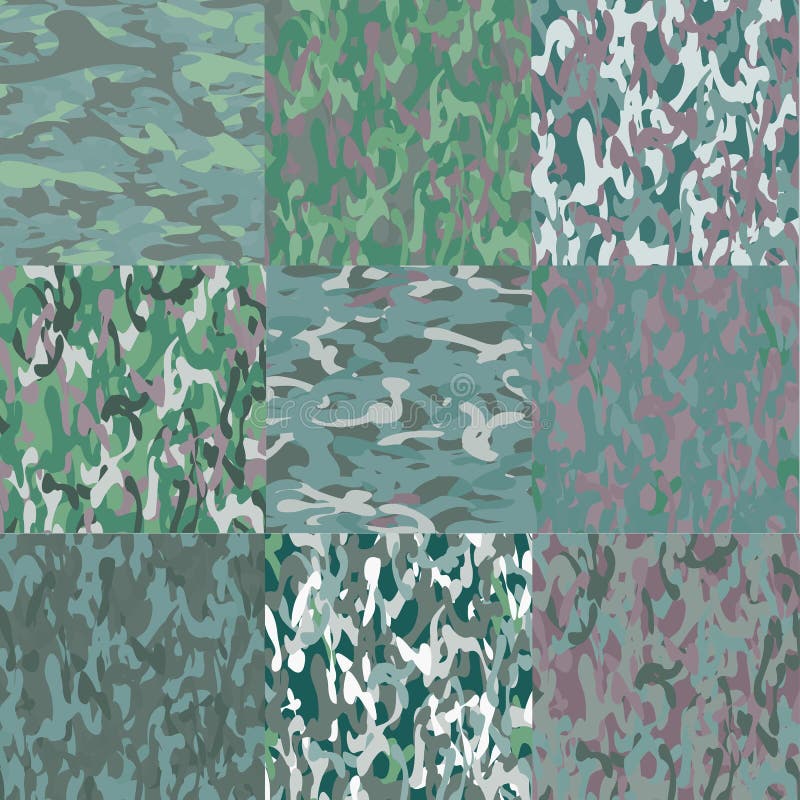 Comoflage single pattern stock vector. Illustration of print - 156173358