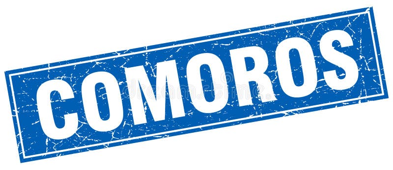 Comoros stamp stock vector. Illustration of sign, hospitality - 125213045