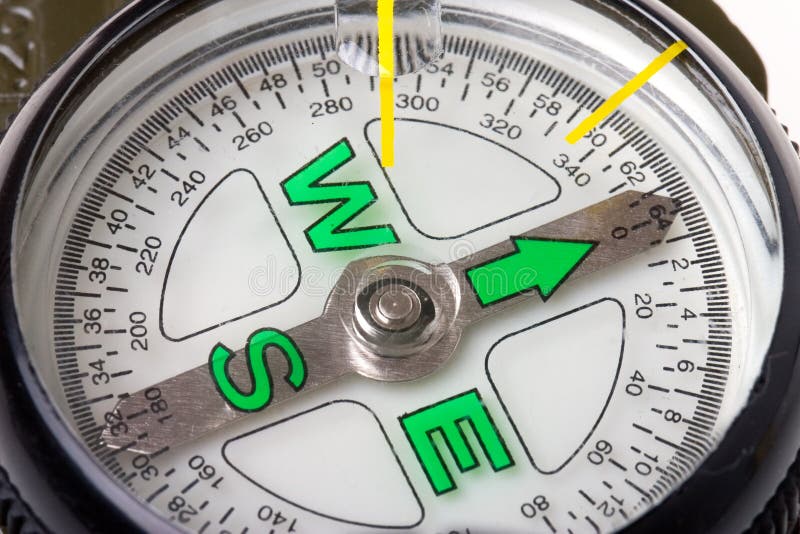 Compás magnético naval foto de archivo. Imagen de east - 21745418