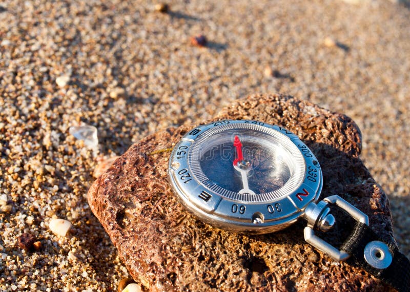 El Compás Del Viejo Marino Del Siglo XIX Imagen de archivo - Imagen de ...