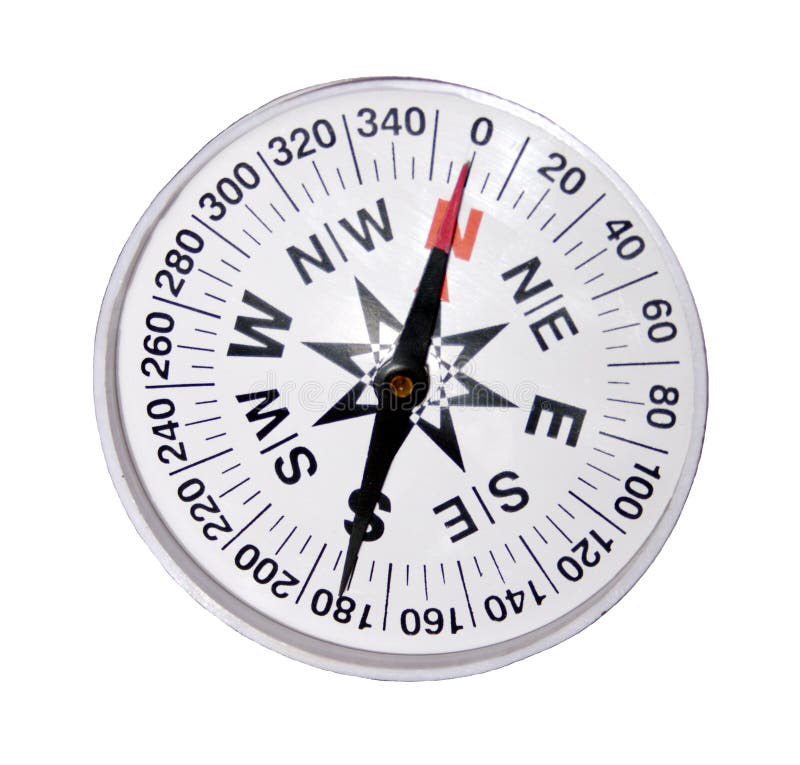 Compás Magnético Para Los Viajes Foto de archivo - Imagen de magnético ...