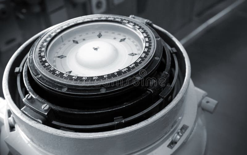 Compás magnético naval foto de archivo. Imagen de objeto - 21745418