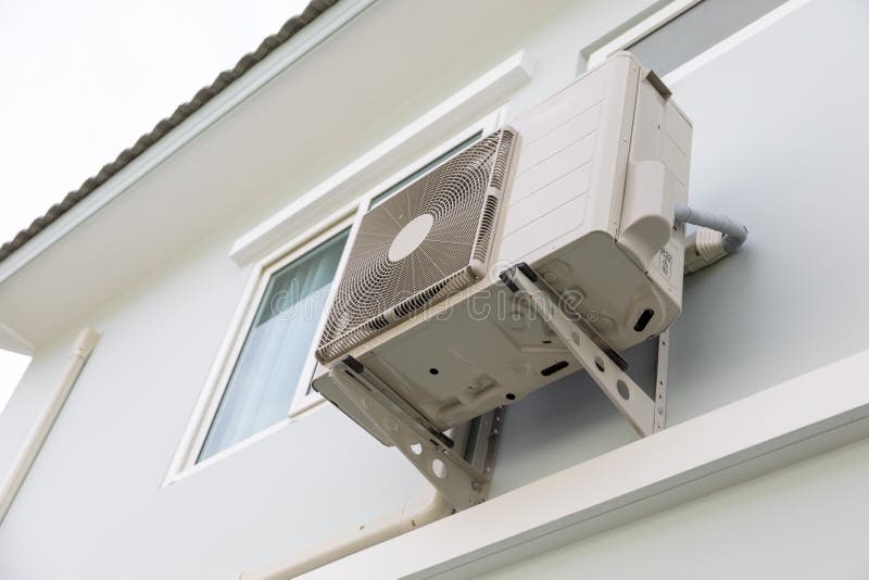 The Compact Air Compressor Unit. Stock Image - Image of duty, electric ...