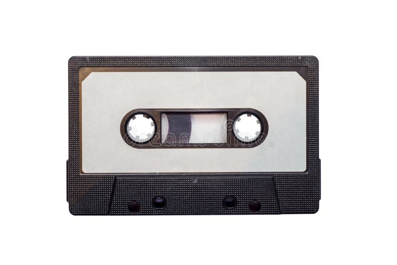 Compact Audio Cassette stock image. Image of close, media - 141383173