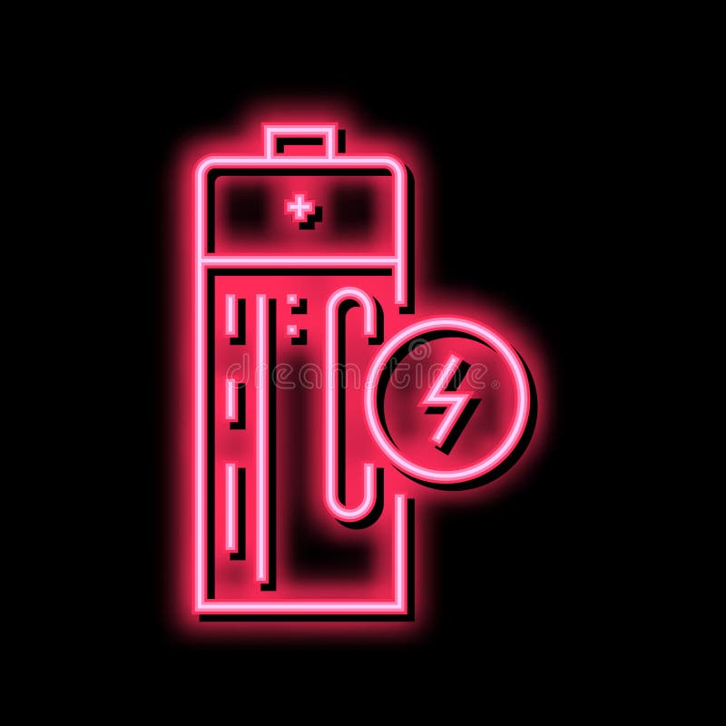 Compact Battery Color Icon Vector Flat Illustration Stock Vector ...