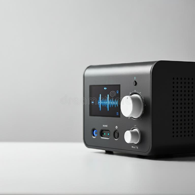 Compact Black Electronic Device with a Rectangular Shape, Featuring a ...