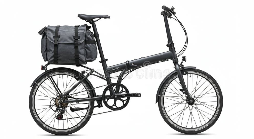 Compact Folding Bicycle Stock Illustrations – 487 Compact Folding ...