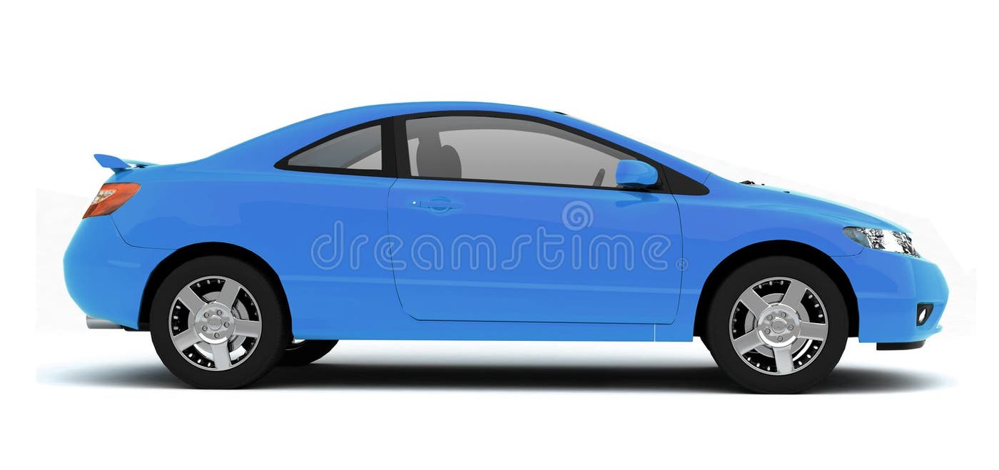 Hatchback Blue Car Side View Stock Illustrations – 530 Hatchback Blue ...