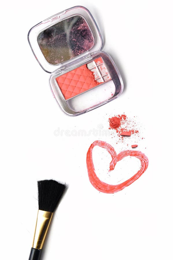 Compact blush stock photo. Image of cosmetics, glamour - 13021496