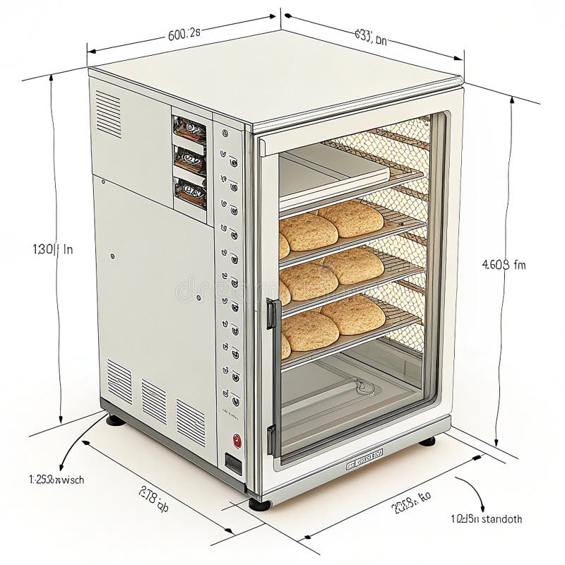 Compact Bread Proofer Box PNG Stock Illustration - Illustration of ...