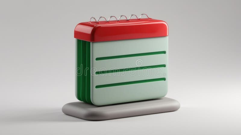 Compact Calendar Design with Modern Aesthetic and Functional Features ...