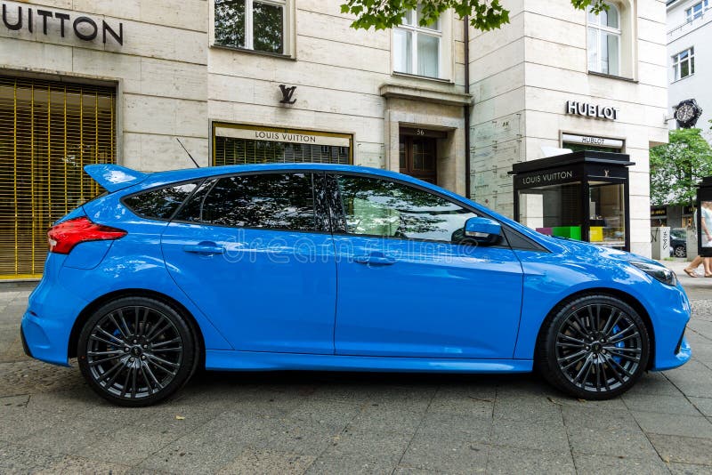 Compact Car Ford Focus RS (third Generation). Editorial Photography ...