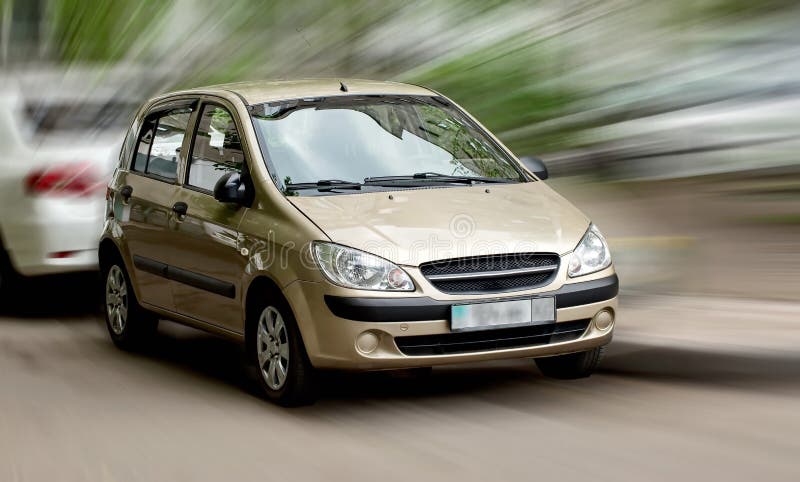 Compact Car. stock illustration. Illustration of kazakhstan - 71579082