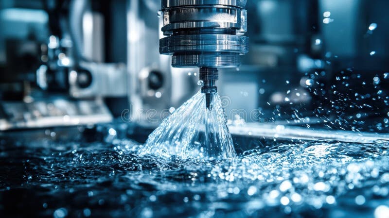 A Compact CNC Milling Machine in Action Its Precise Movements ...