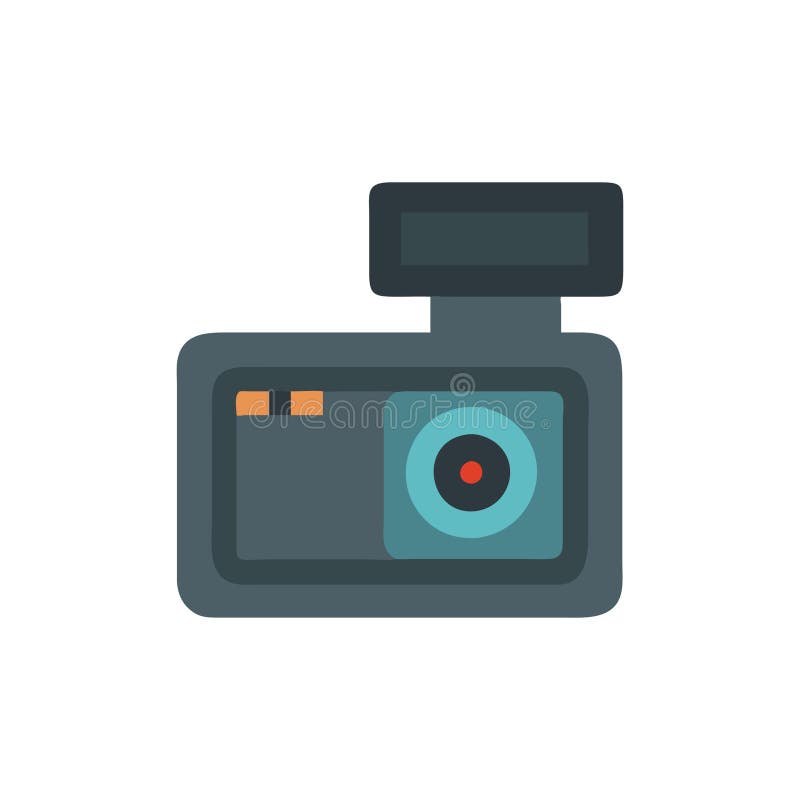Compact Dash Cam Icon for Drivers Stock Image - Illustration of ...
