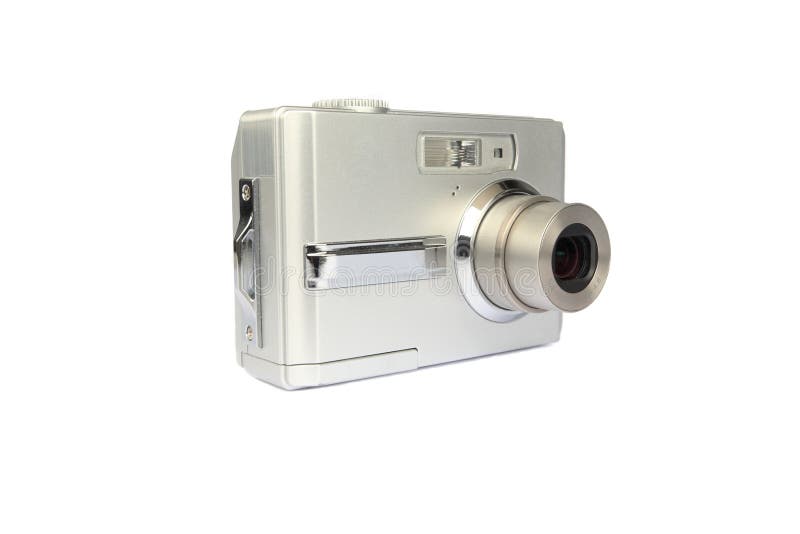 Compact digital camera stock photo. Image of portable - 9028686