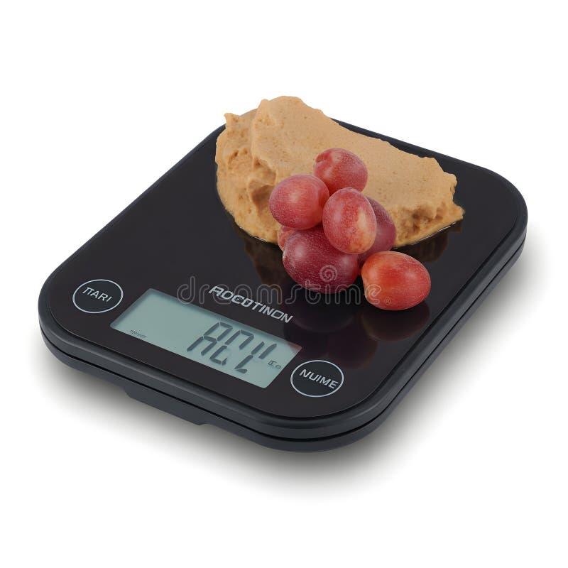 Kitchen Scale Icon Isolated on White Background from Technology Devices ...