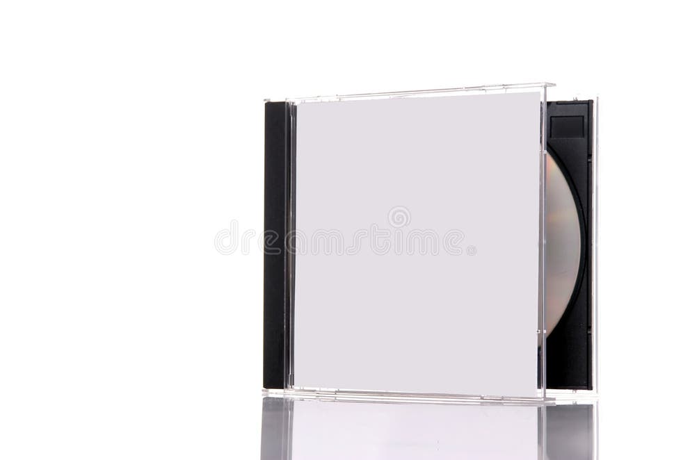 Compact disc in box stock image. Image of compact, optical - 3626611