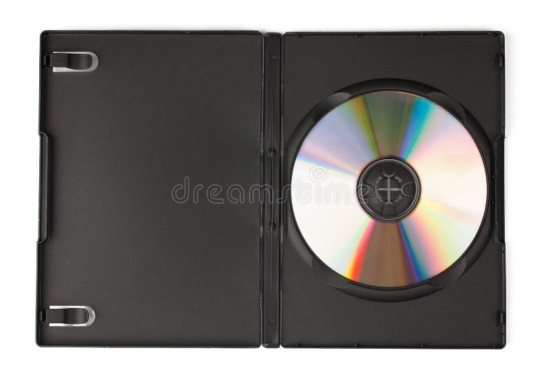 Compact disc in case stock image. Image of compact, backup - 12965375