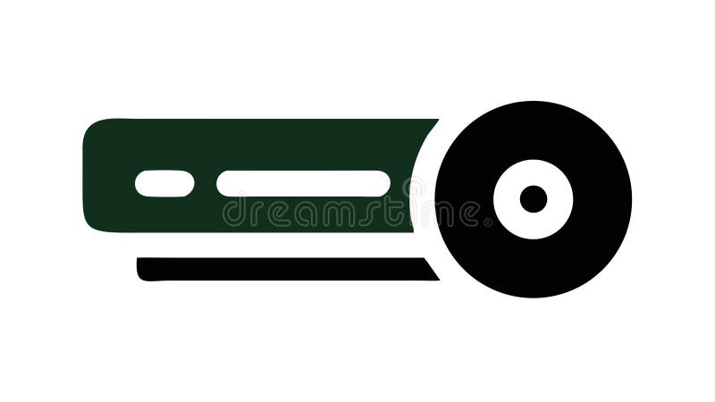 Compact Disc CD Player Icon Illustration, Vector Design Generative AI ...