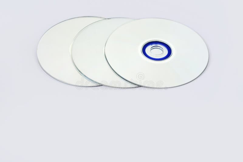Compact Disc CD with Reflections in Front Stock Photo - Image of ...