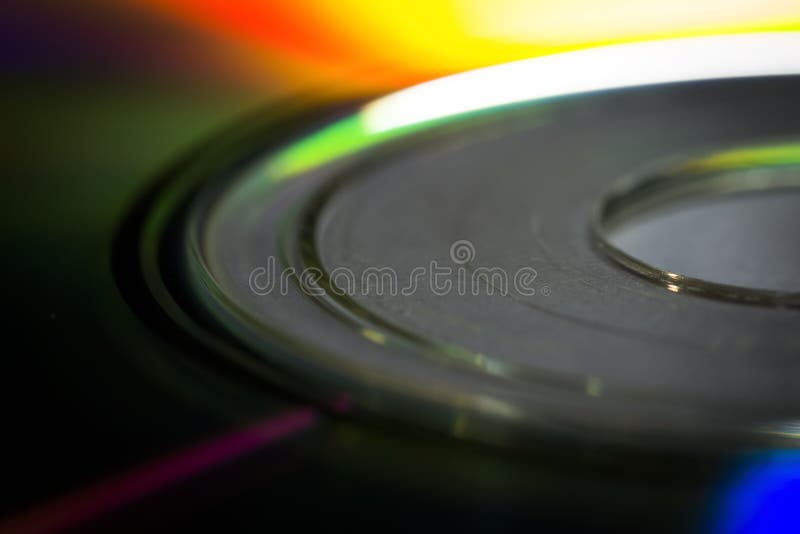 Compact disc close-up stock photo. Image of compact, shiny - 80363348
