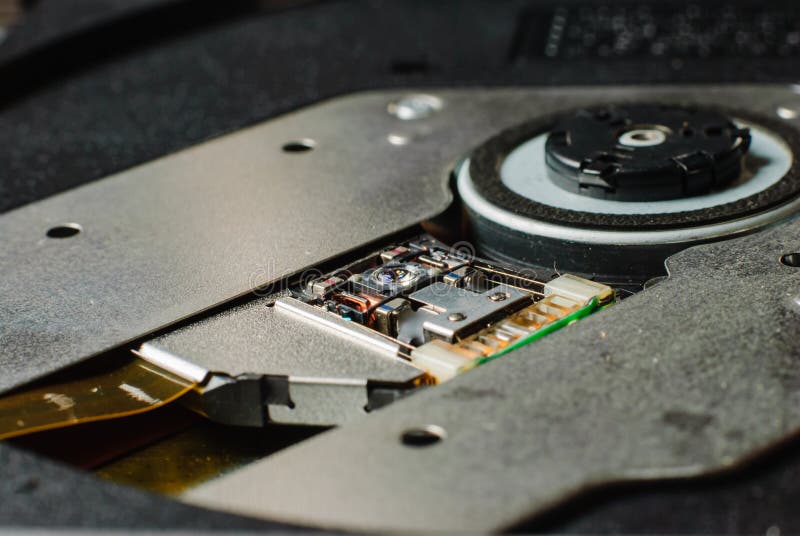 Compact disc drive stock image. Image of medium, computer - 53209941