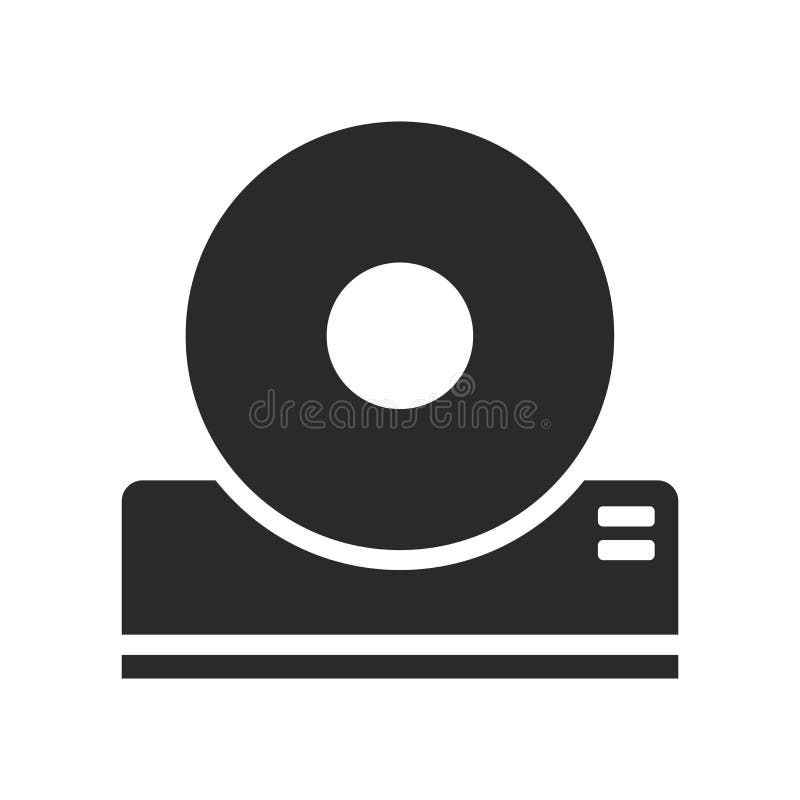 Compact Disc Icon Vector Sign and Symbol Isolated on White Background ...