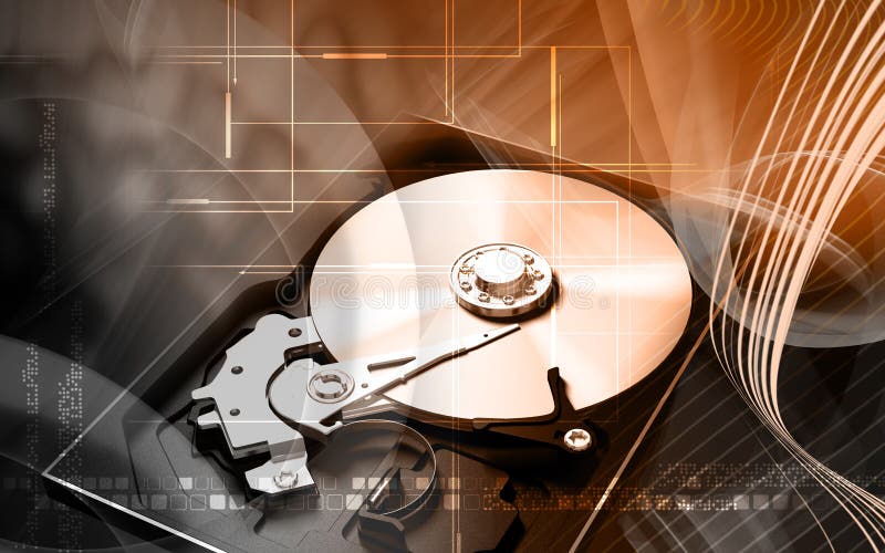 Compact disc reader stock illustration. Illustration of behaviour - 7345880