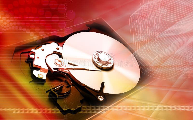 Compact disc reader stock illustration. Illustration of imagination ...