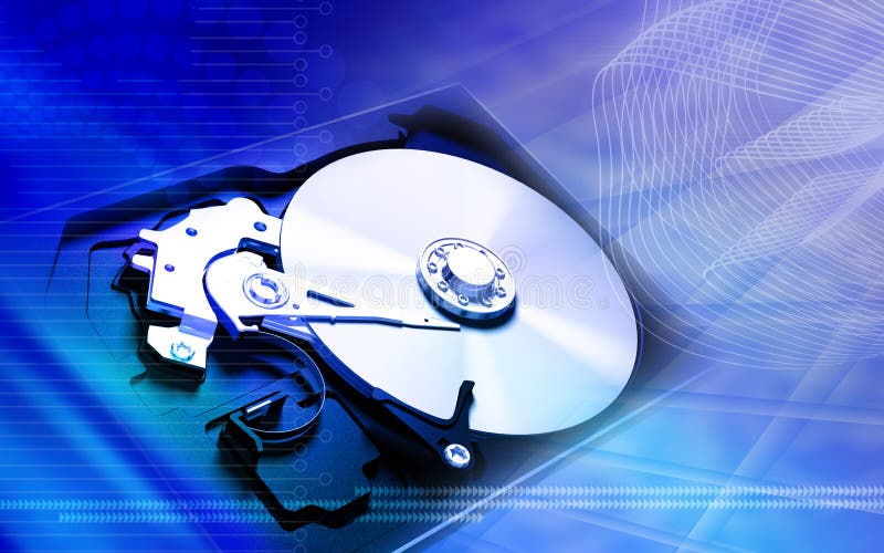 Compact disc reader stock illustration. Illustration of imagination ...