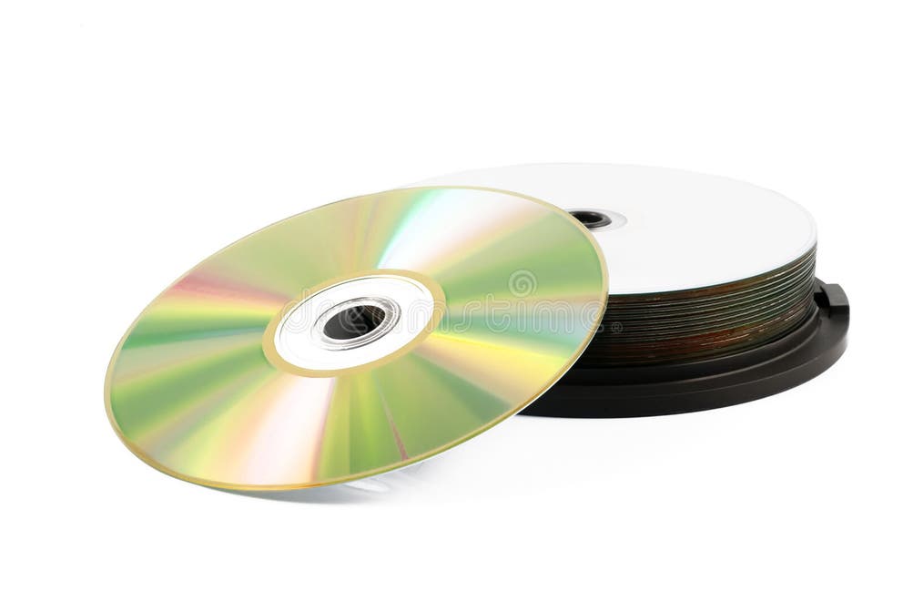 Compact disc stack stock image. Image of disc, equipment - 8536315