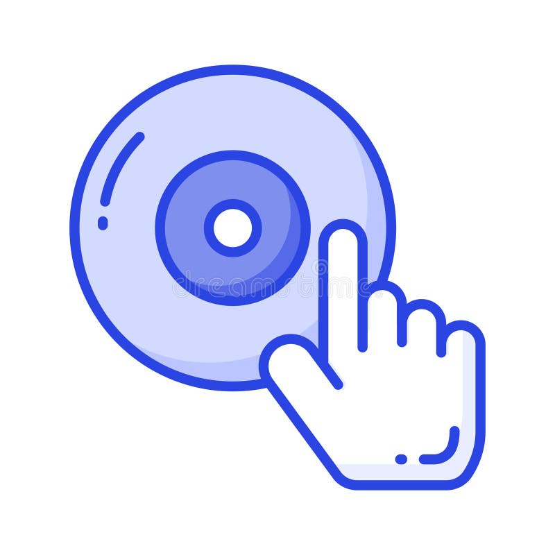 Compact Disc Vector Design Isolated on White Background Stock Vector ...