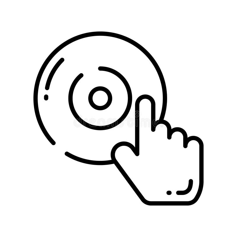 Compact Disc Vector Design Isolated on White Background Stock Vector ...