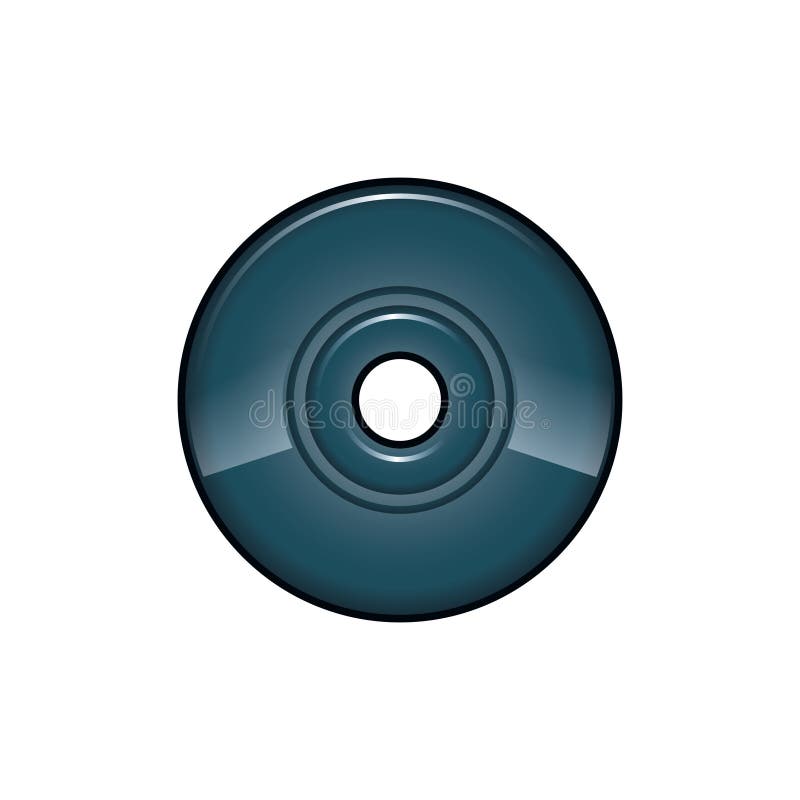 Compact Disc. Vector Illustration Decorative Background Design Stock ...