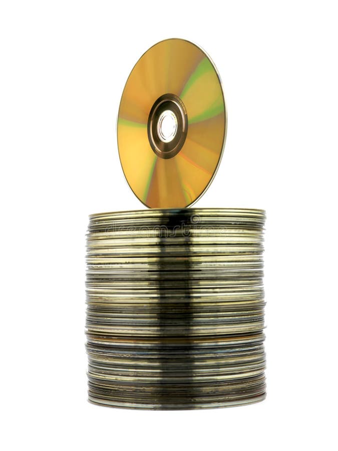 Compact Discs stock photo. Image of stack, compact, lots - 12689524