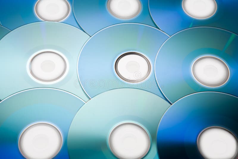 CD / DVD Data Storage Concept Stock Image - Image of background, data ...
