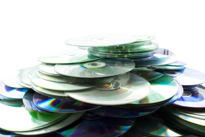 Compact discs stock image. Image of closeup, data, bunch - 27232425