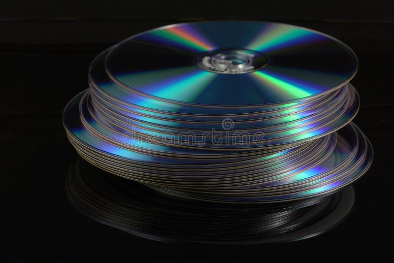 Compact discs stock photo. Image of optical, color, music - 5445606