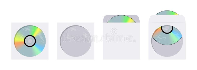 Compact Discs and Dvd with Cases Showing Data Storage Stock ...