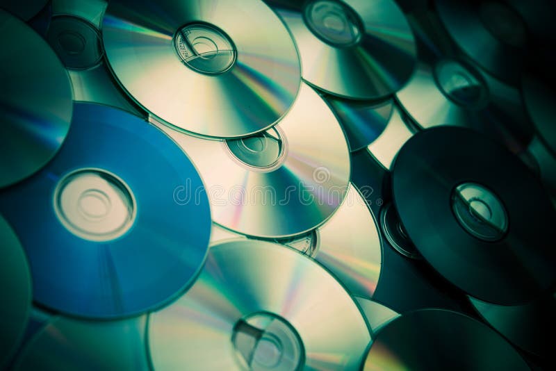 Compact Discs Full of Music Stock Image - Image of singer, pile: 71575149