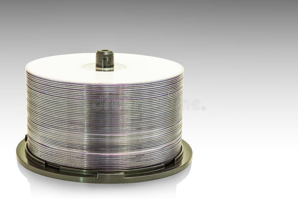 Compact discs stack stock photo. Image of stacked, computer - 60358124