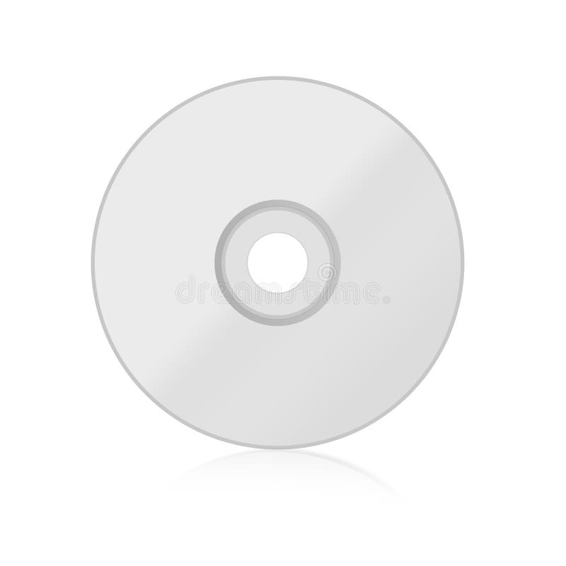 Compact disk stock illustration. Illustration of round - 24197342