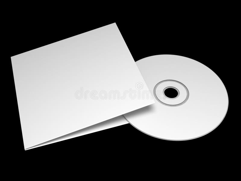 Plain CD pack stock illustration. Illustration of software - 2895823