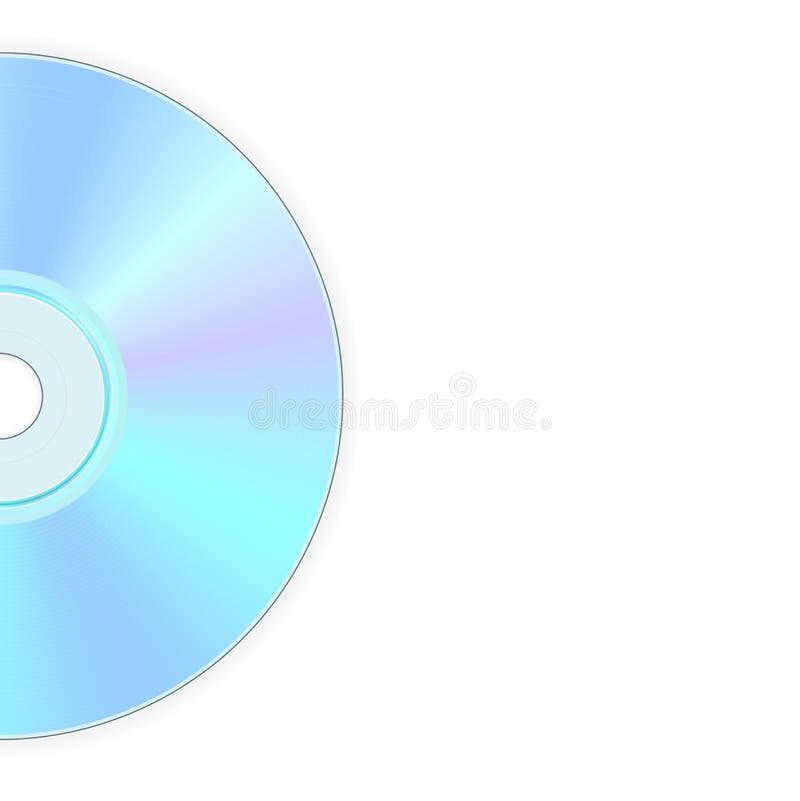 Compact disk stock vector. Illustration of information - 5540757