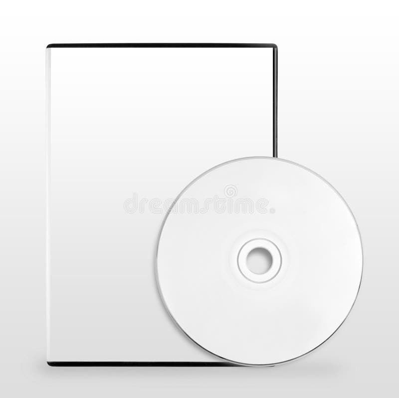 Compact disk with box stock illustration. Illustration of home - 27696335