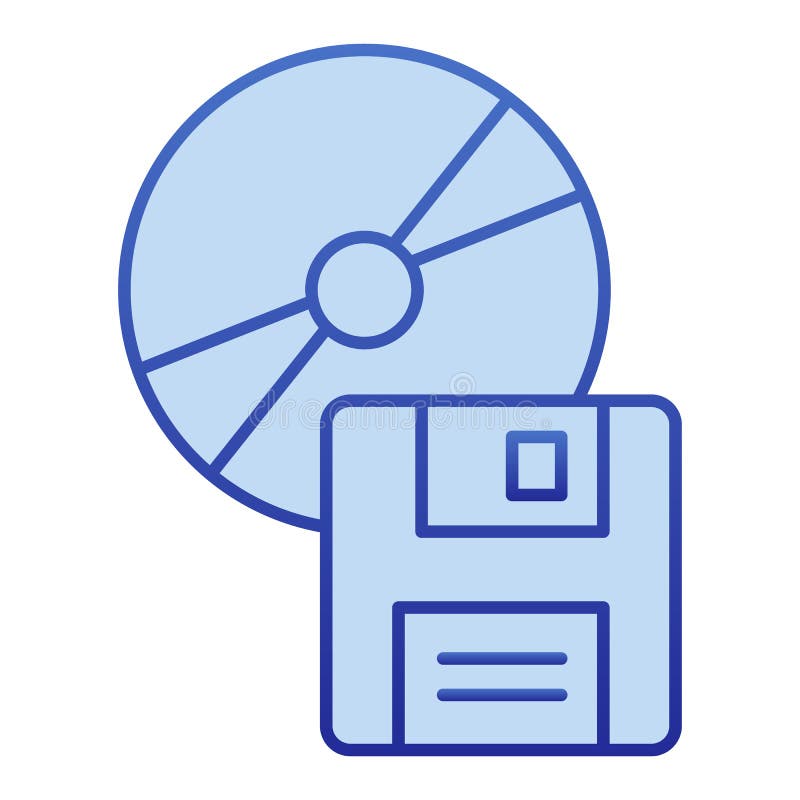 Compact Disk Box Solid Icon. Data Storage for Software or Movie and ...