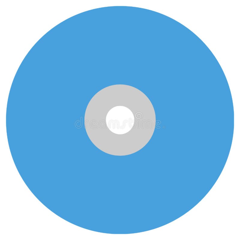 Compact disk icon stock illustration. Illustration of blank - 267784974